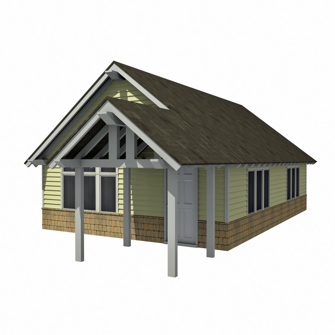 3d - Small Modern House