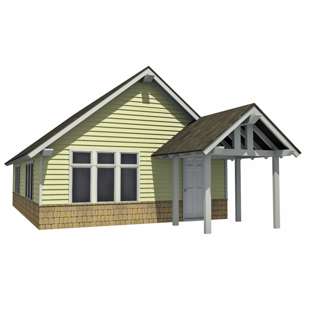 3d - Small Modern House