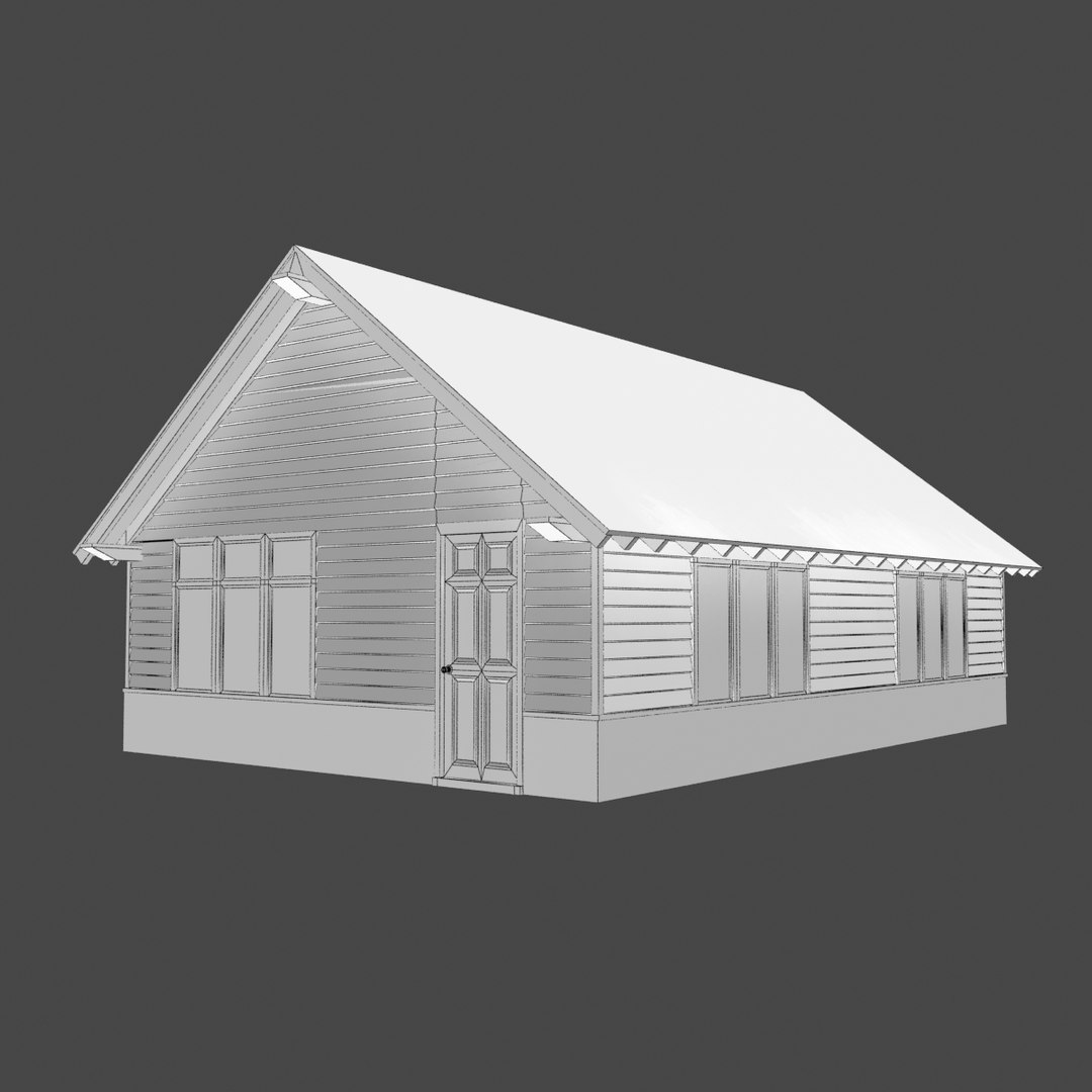 3d - Small Modern House