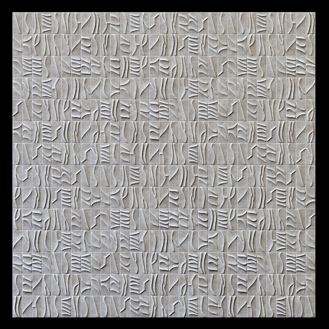 3D Model Tile Line Curve Decor N1 - TurboSquid 1775301