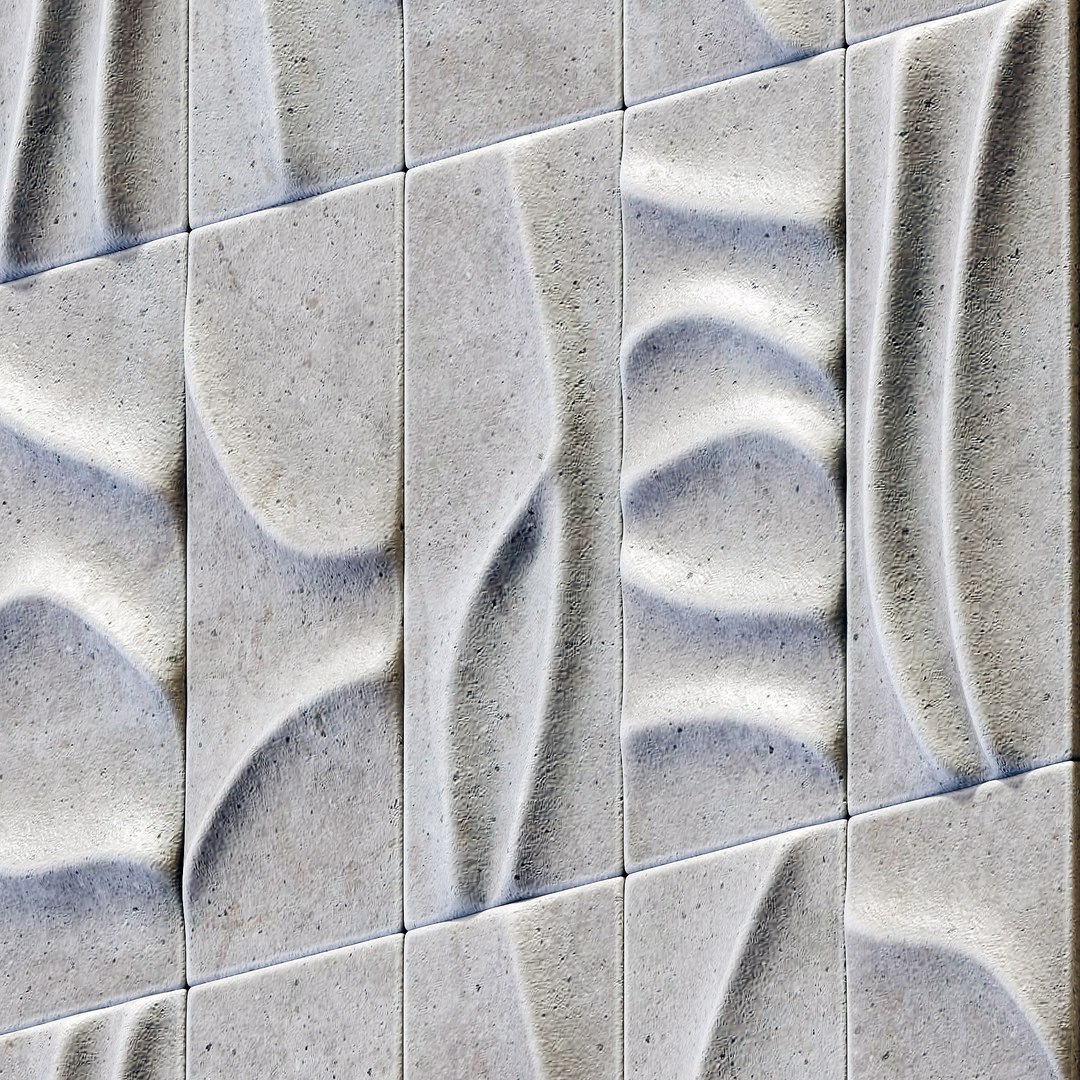 3D Model Tile Line Curve Decor N1 - TurboSquid 1775301