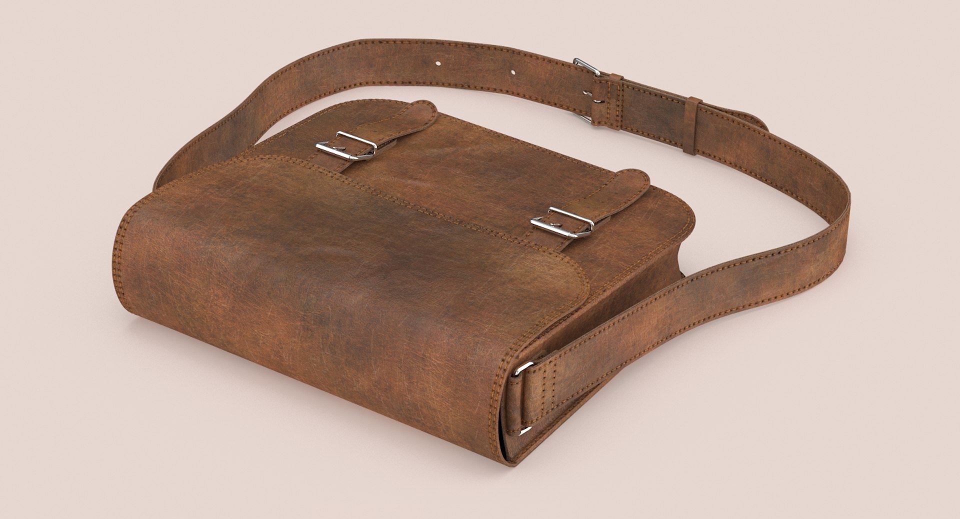 closed leather satchel max