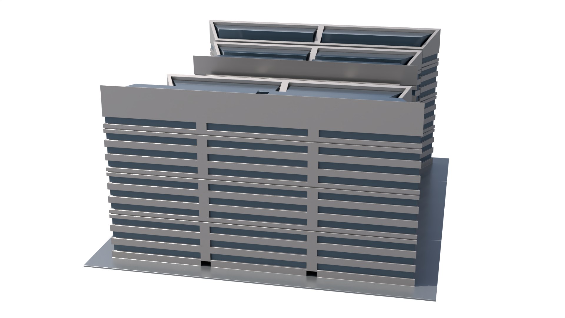 3D Modern Building Concept V3013D Print Model Model - TurboSquid 2349126
