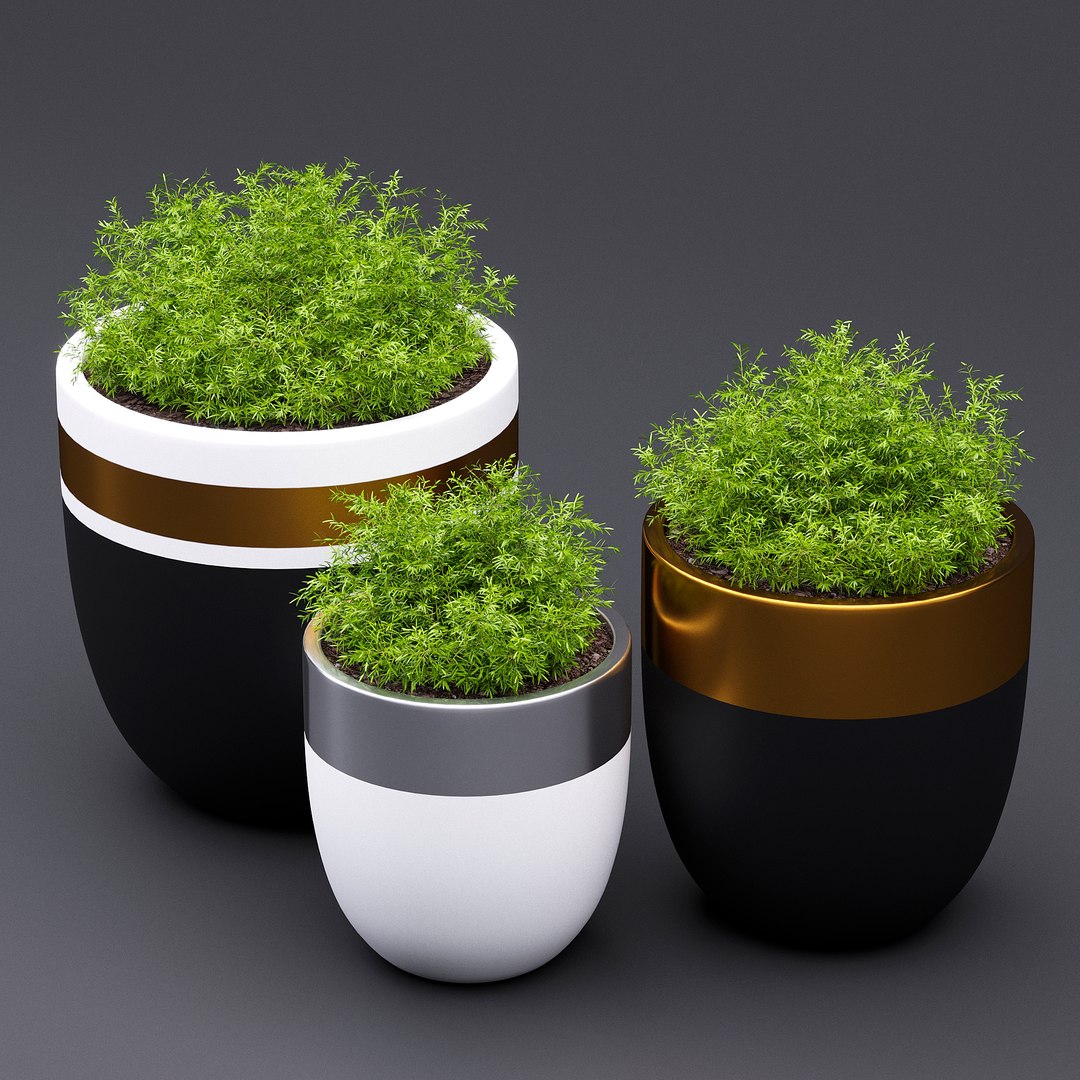 design royal pot 3d model