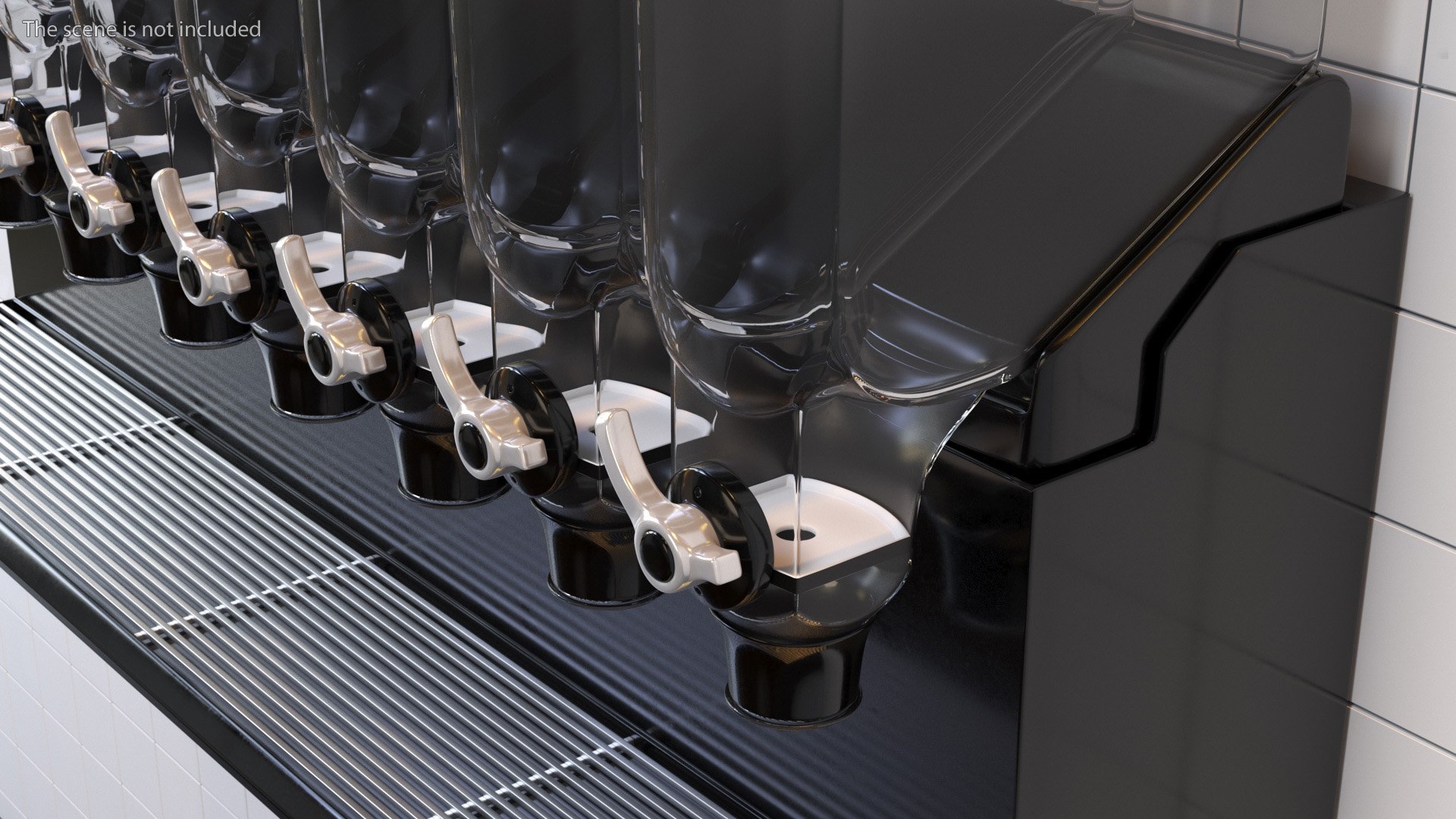 Free Flow Wall Mounted Bulk Dispenser 3D Model - TurboSquid 1962433