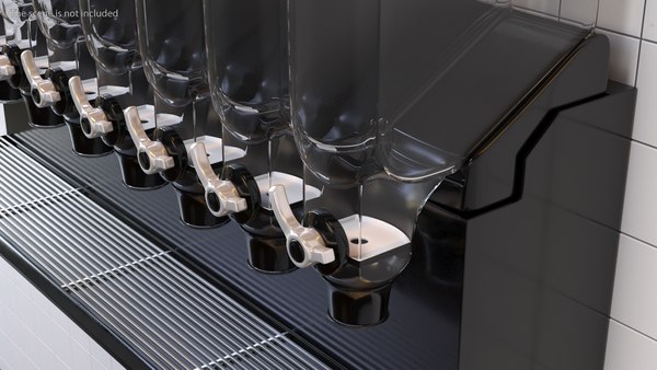 Free Flow Wall Mounted Bulk Dispenser 3D model - TurboSquid 1962433