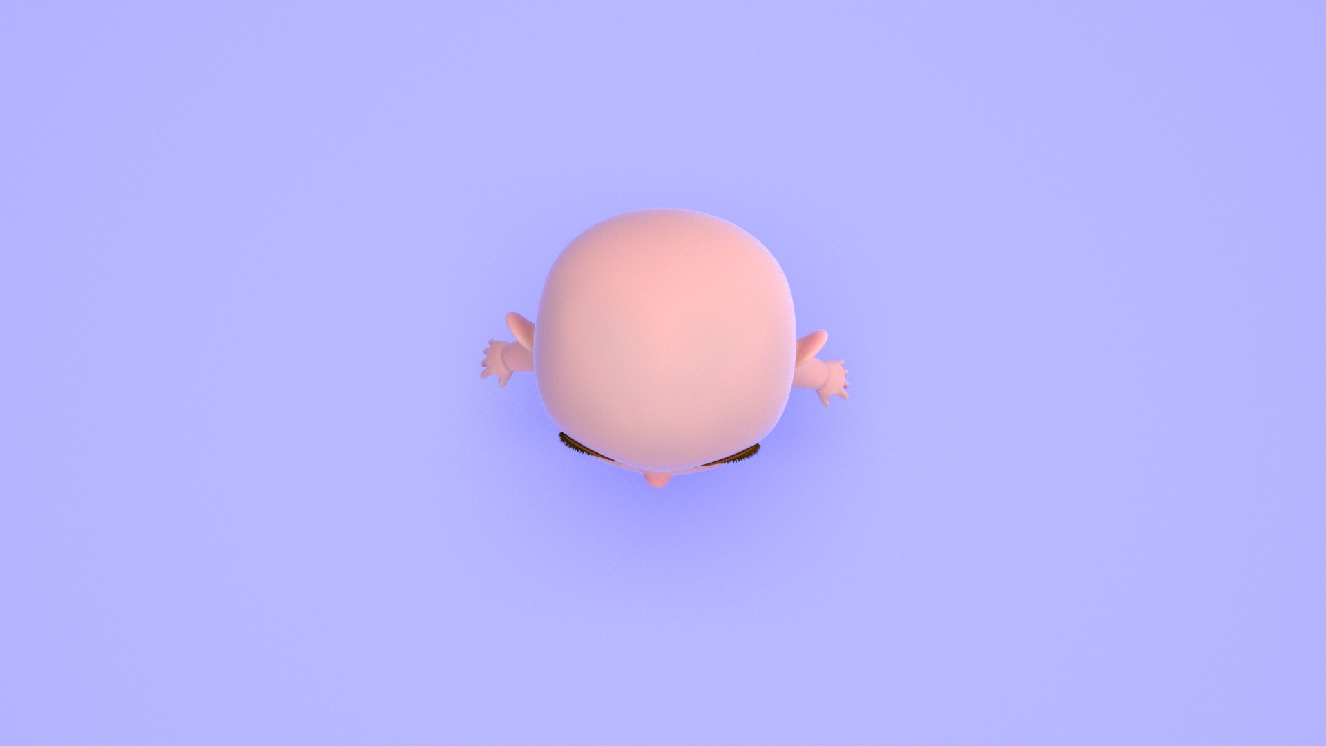 Cartoon Baby Mesh Mid Poly 3D Model - TurboSquid 2248844