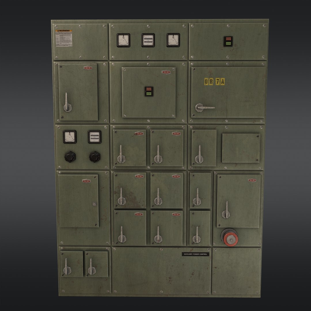 Ready Switchgear 3d Model