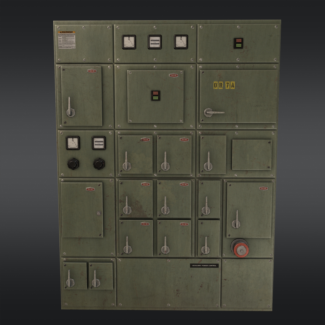 ready switchgear 3d model