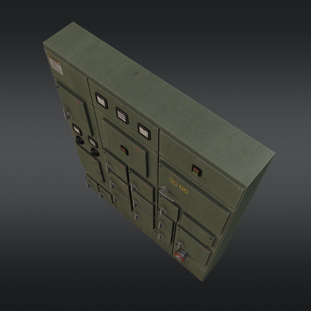 Ready Switchgear 3d Model