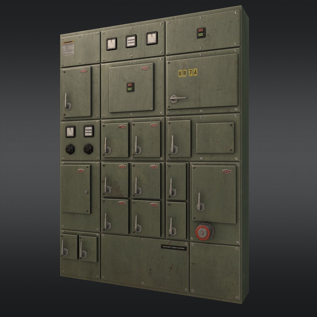 Ready Switchgear 3d Model