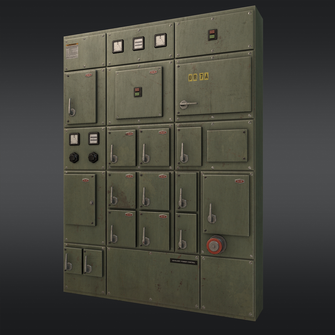 ready switchgear 3d model
