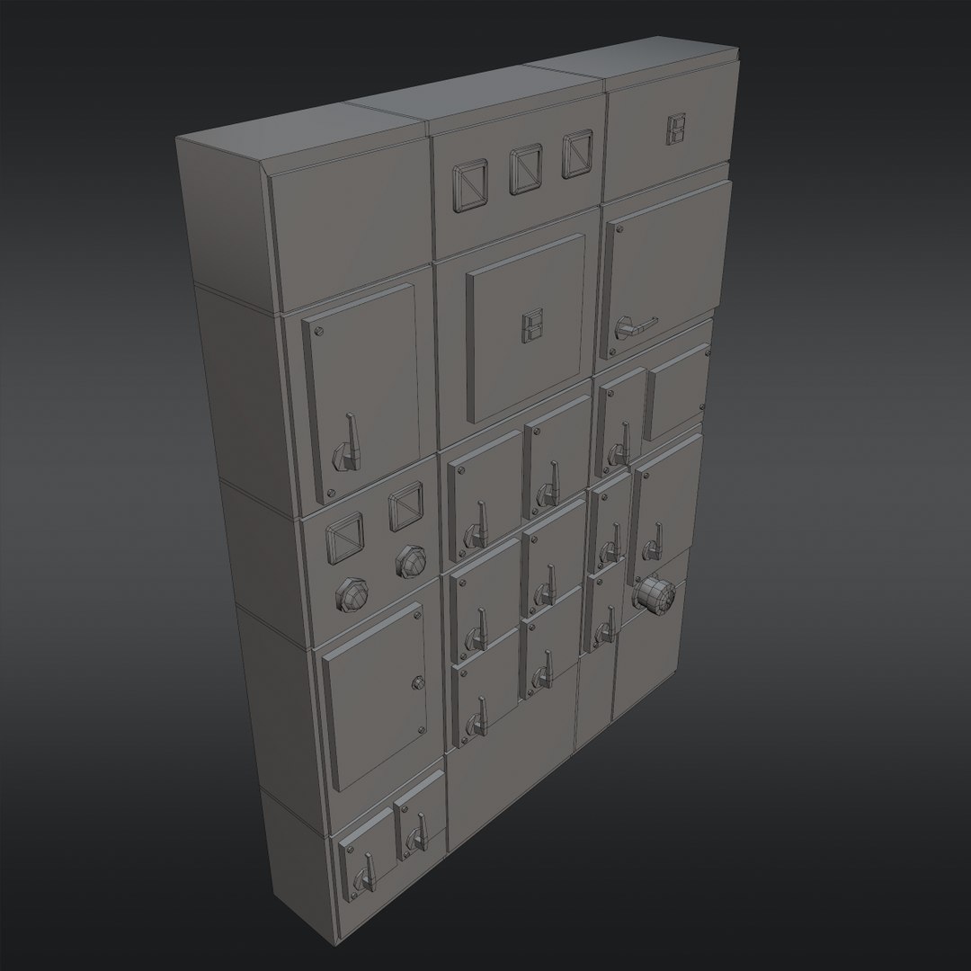 Ready Switchgear 3d Model