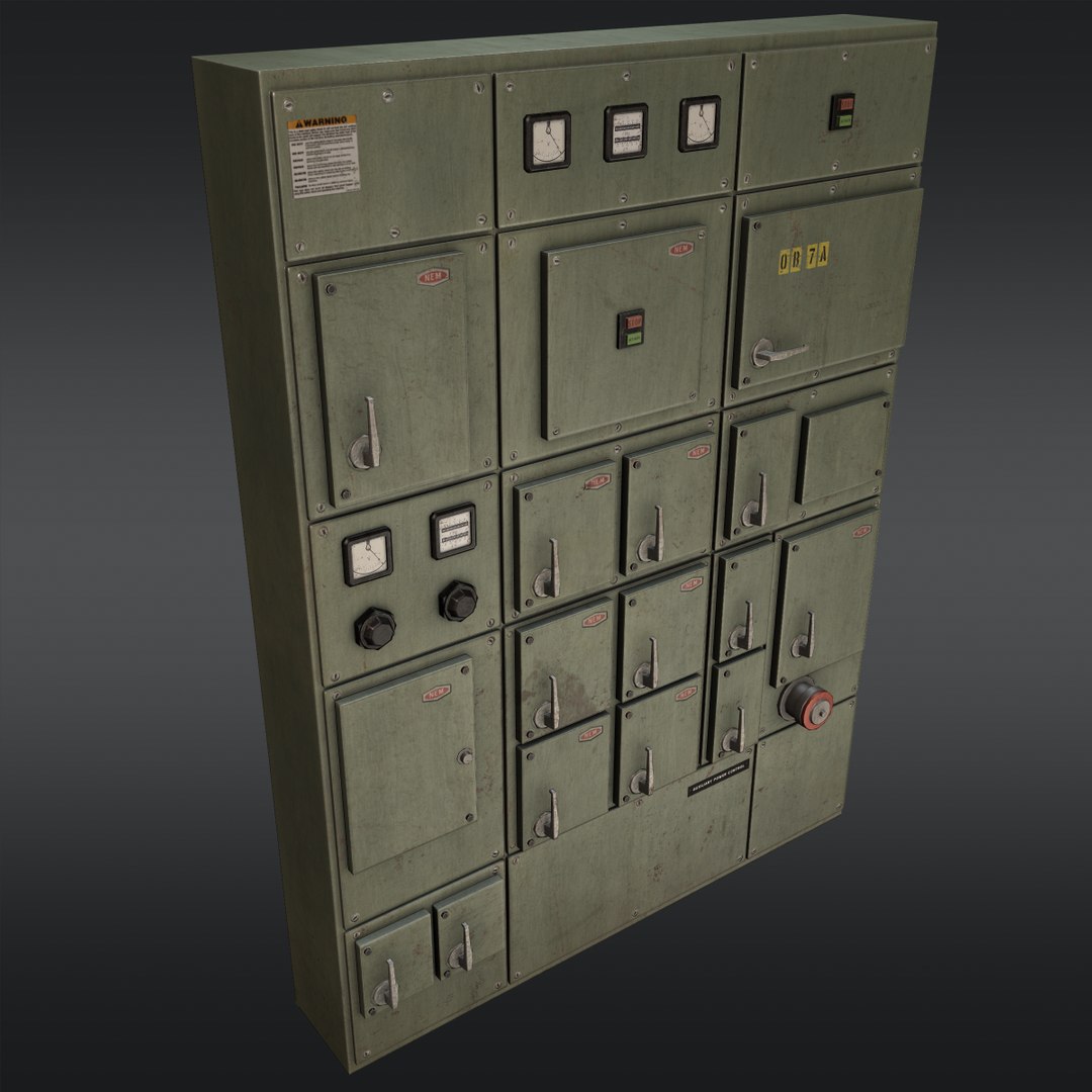 Ready Switchgear 3d Model