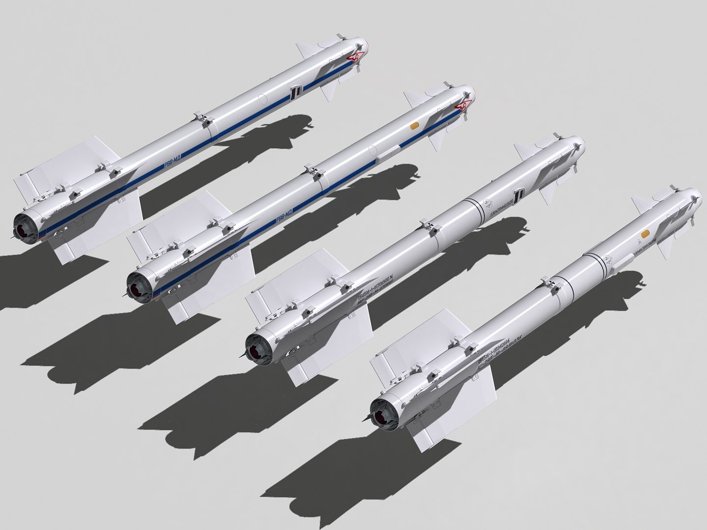 3d R-73 Family Missiles