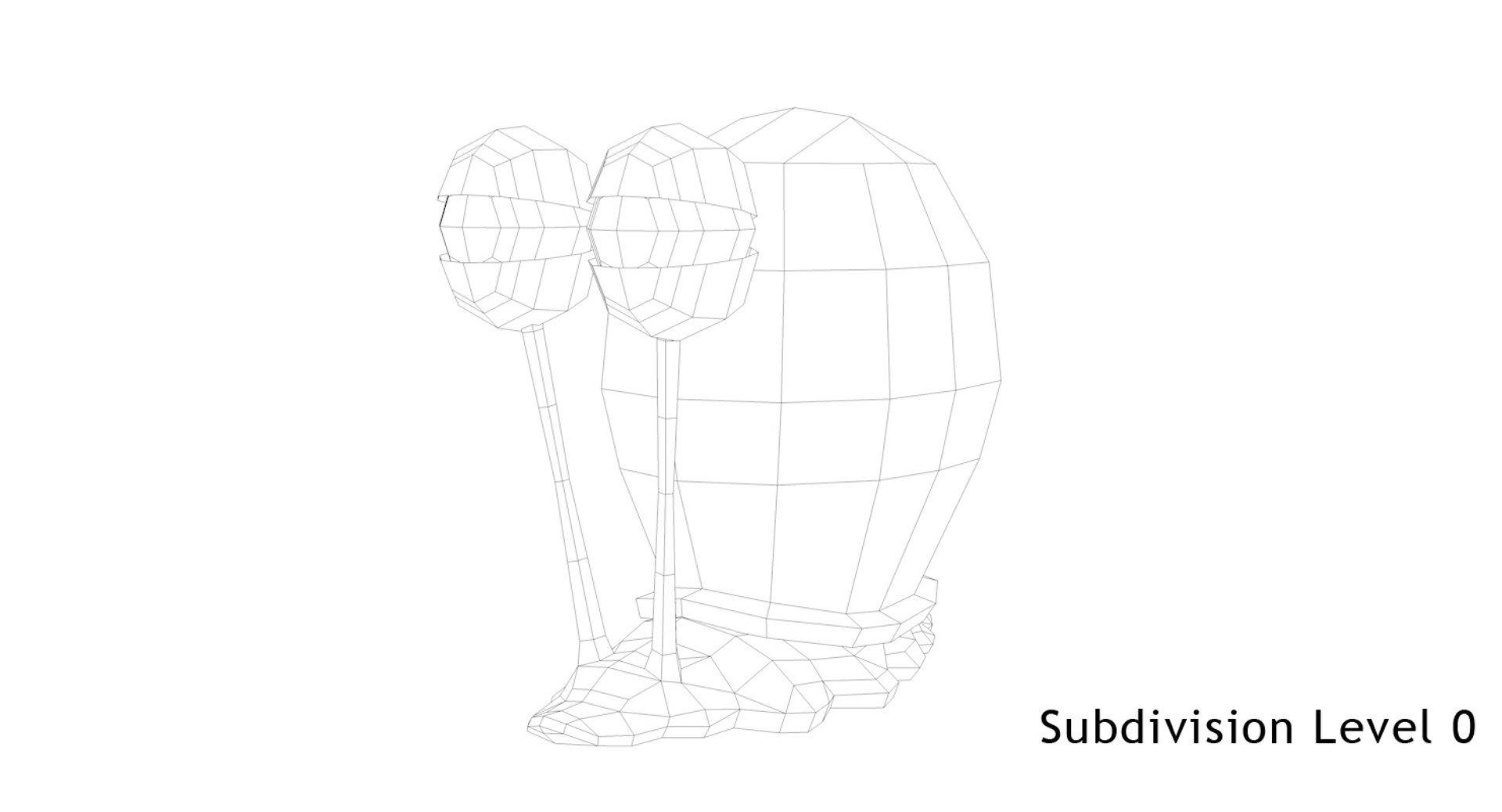 3d Gary Characters Cartoon Model