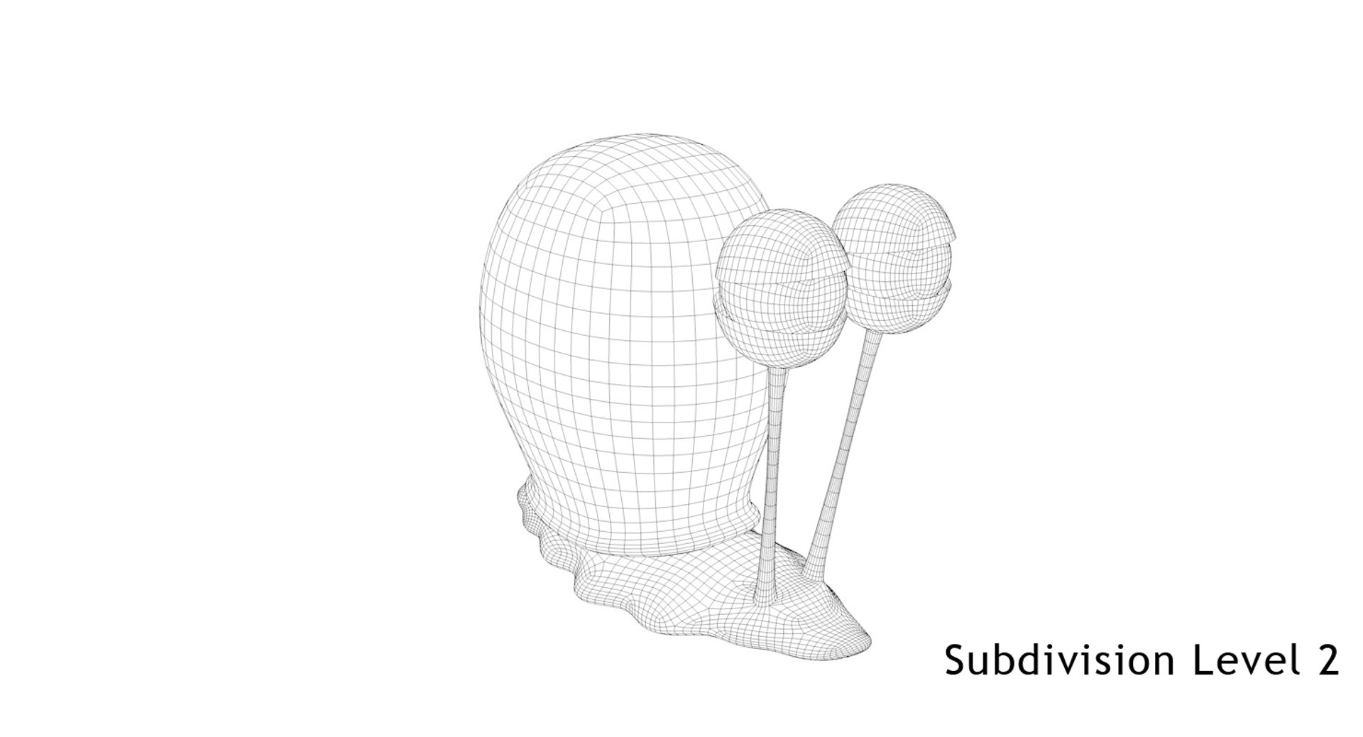3d Gary Characters Cartoon Model