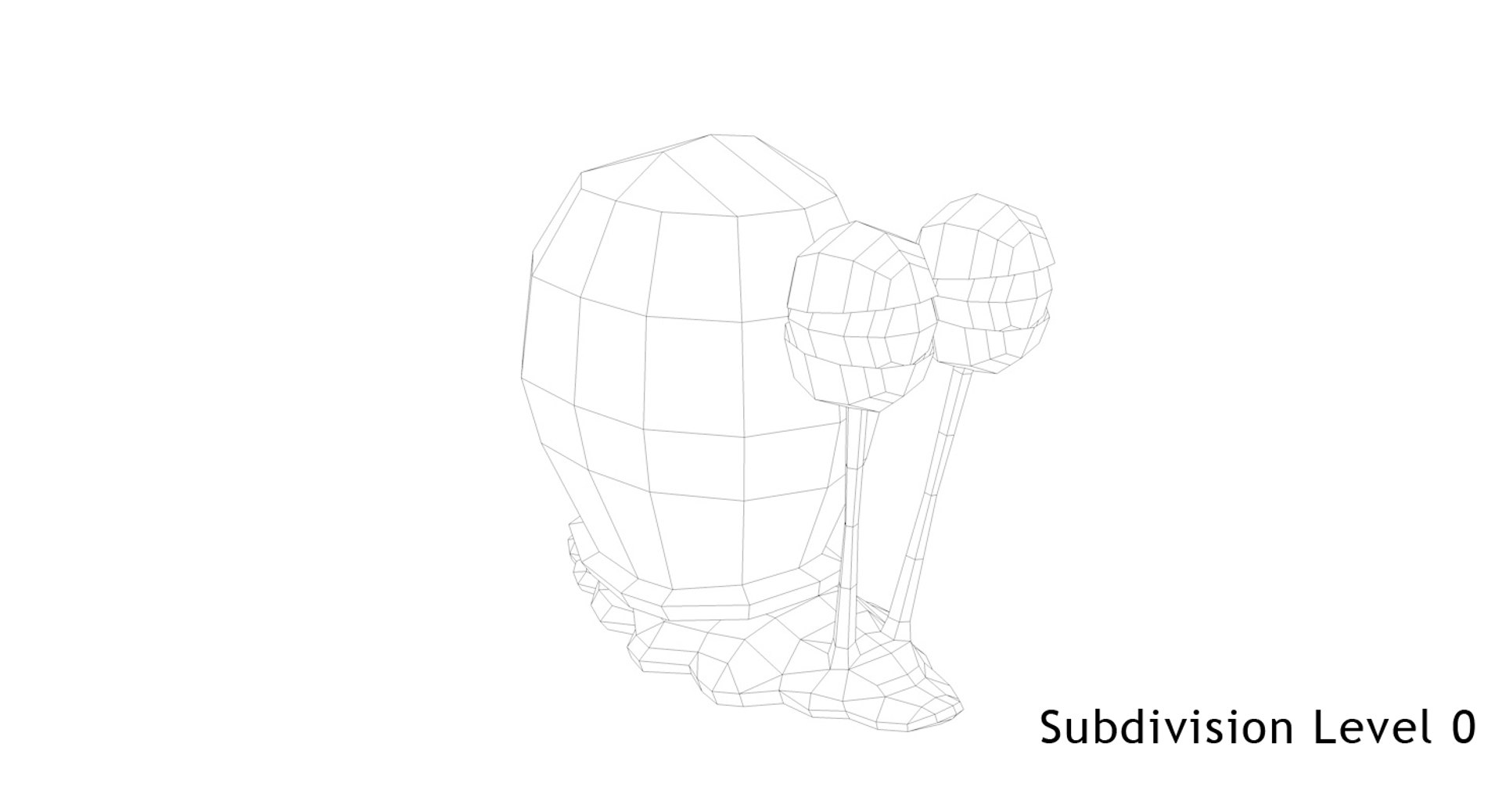 3d Gary Characters Cartoon Model