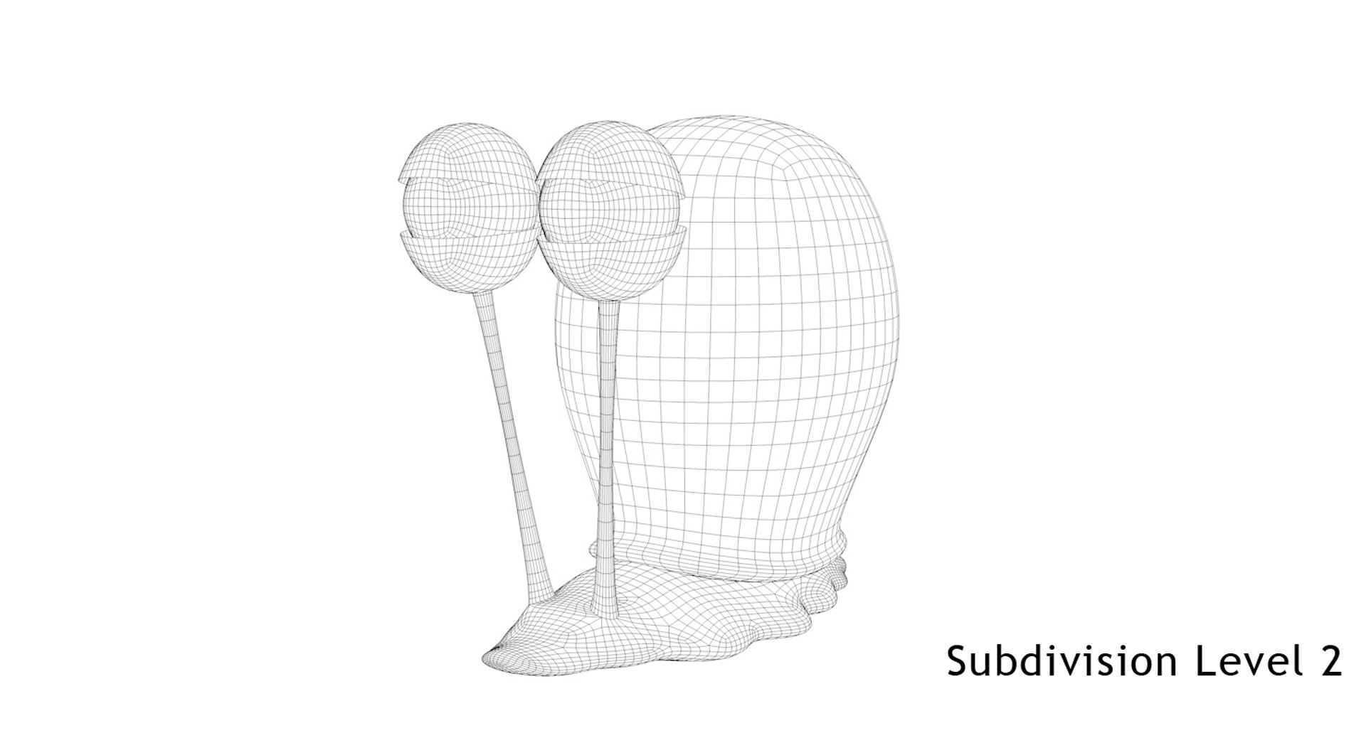 3d Gary Characters Cartoon Model