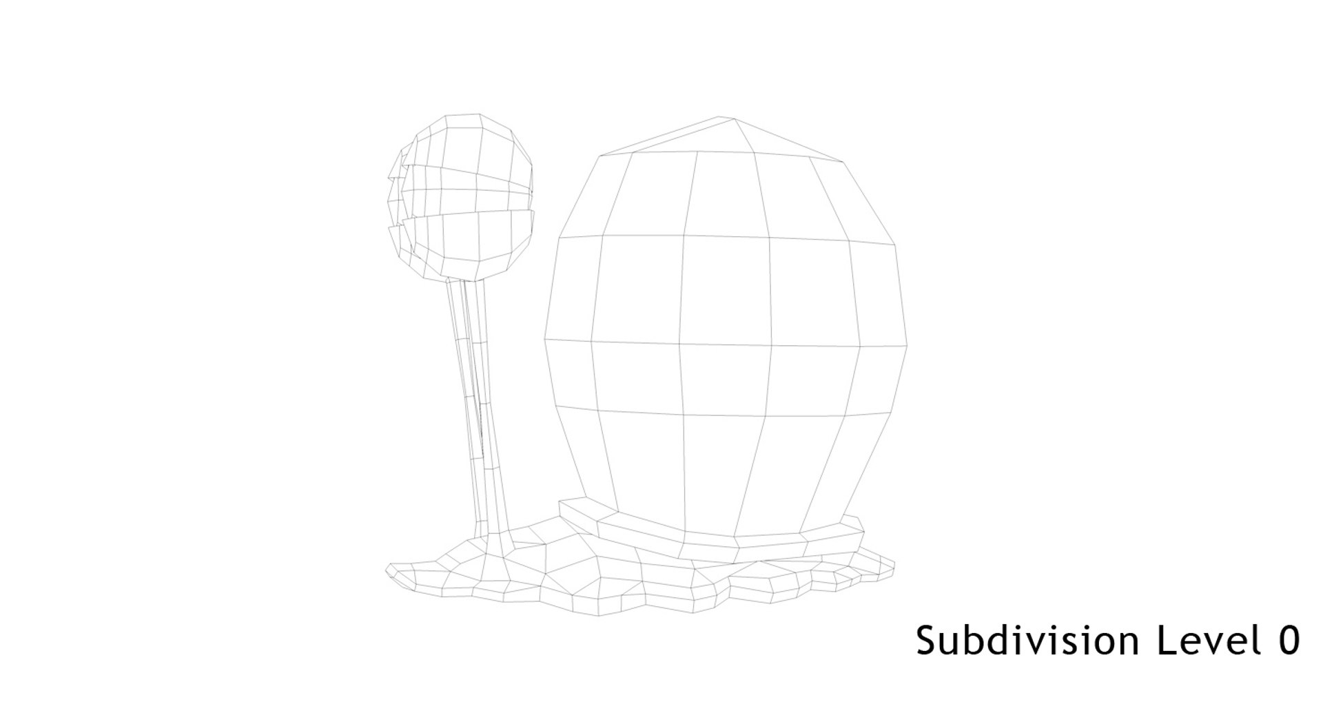 3d Gary Characters Cartoon Model