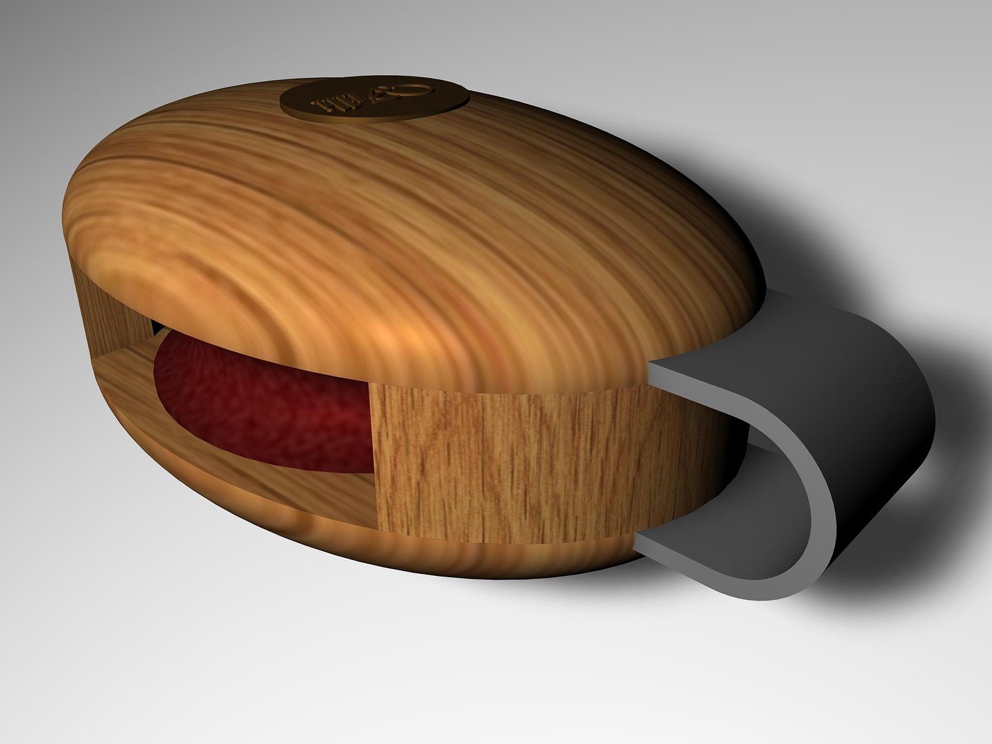 Traditional Wooden Block 3d Model