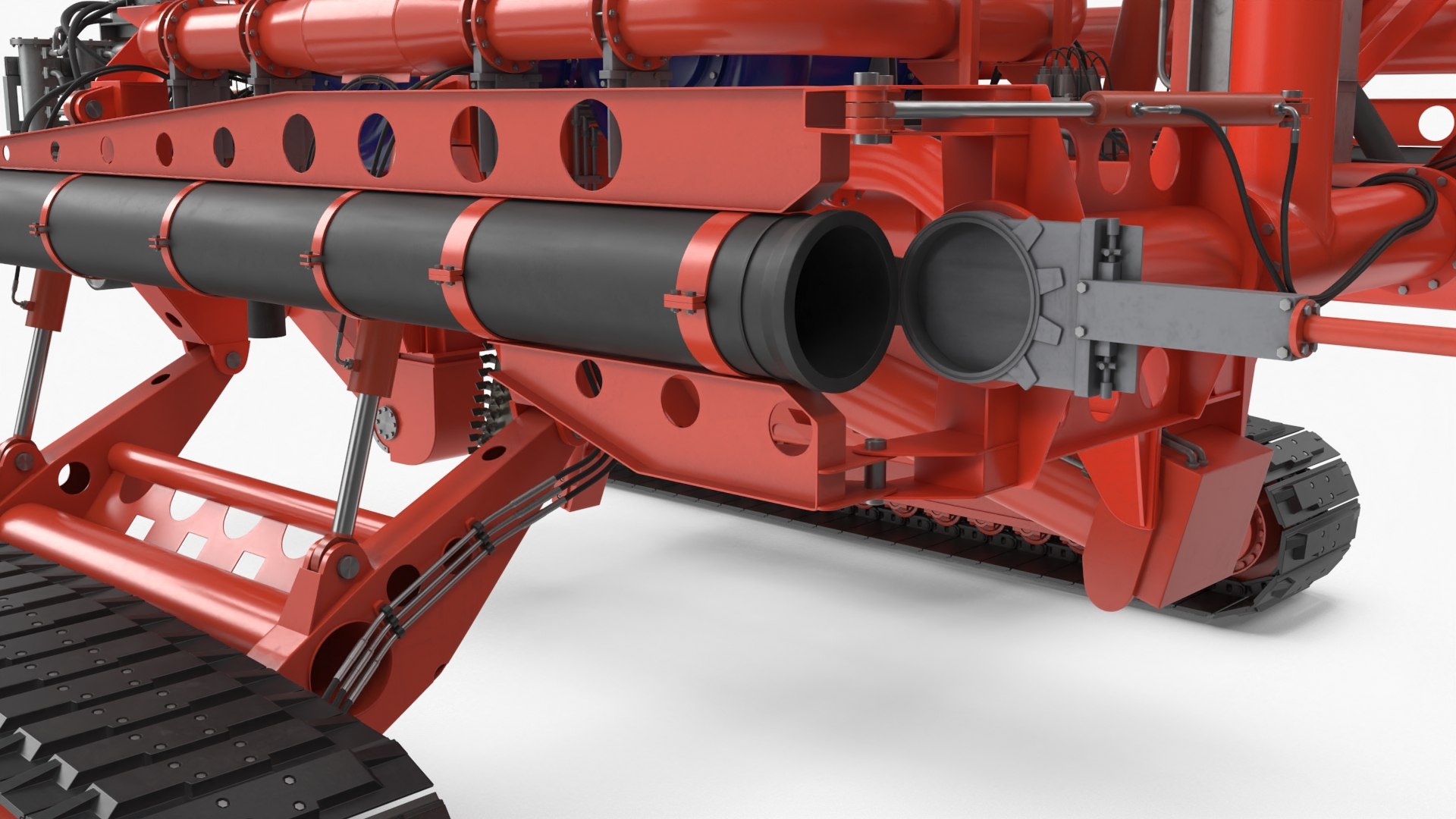 3D Model Subsea Pipeline Trencher - TurboSquid 2310927