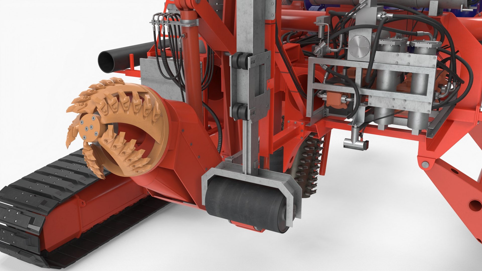 3D Model Subsea Pipeline Trencher - TurboSquid 2310927