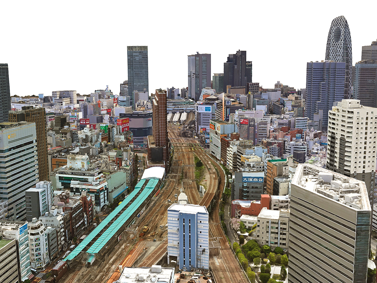 3D model tokio city hd - TurboSquid 1417376