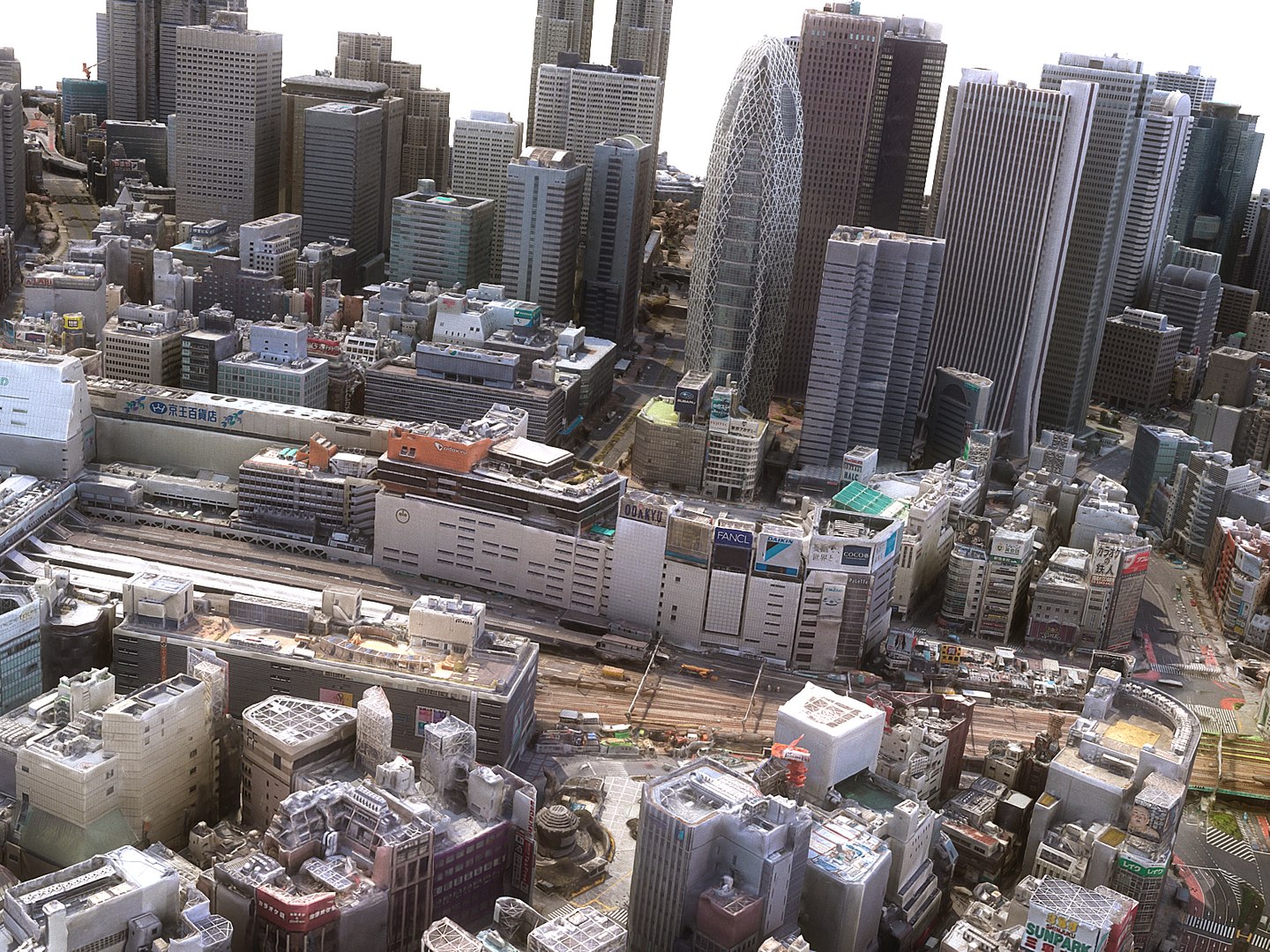 3D Model Tokio City Hd - TurboSquid 1417376
