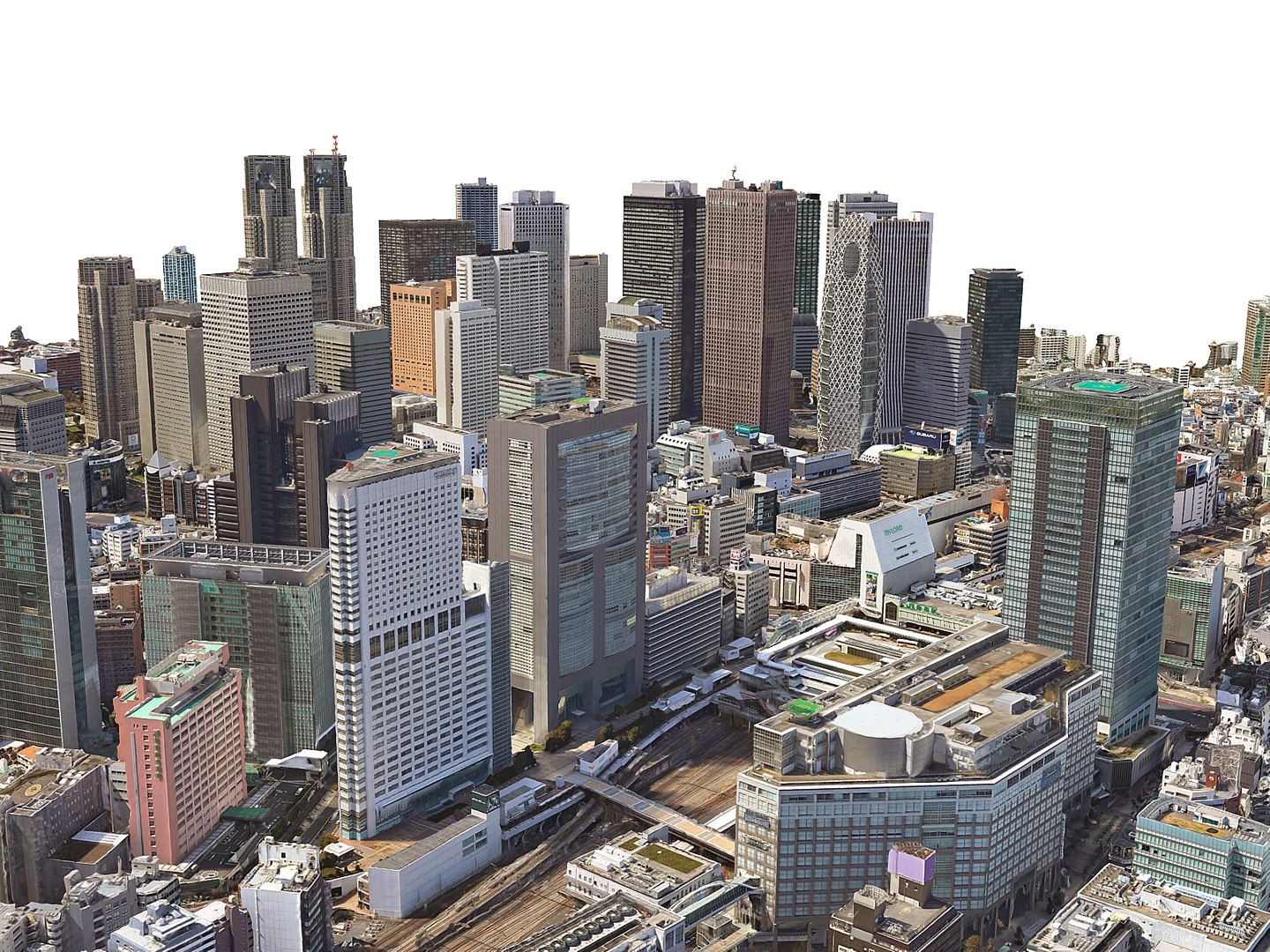 3D model tokio city hd - TurboSquid 1417376