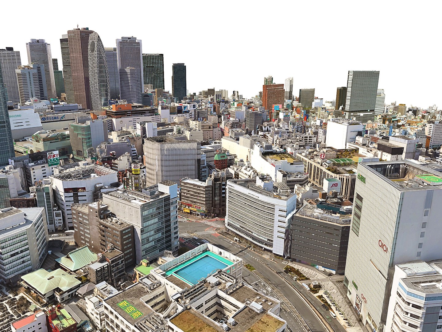 3D model tokio city hd - TurboSquid 1417376