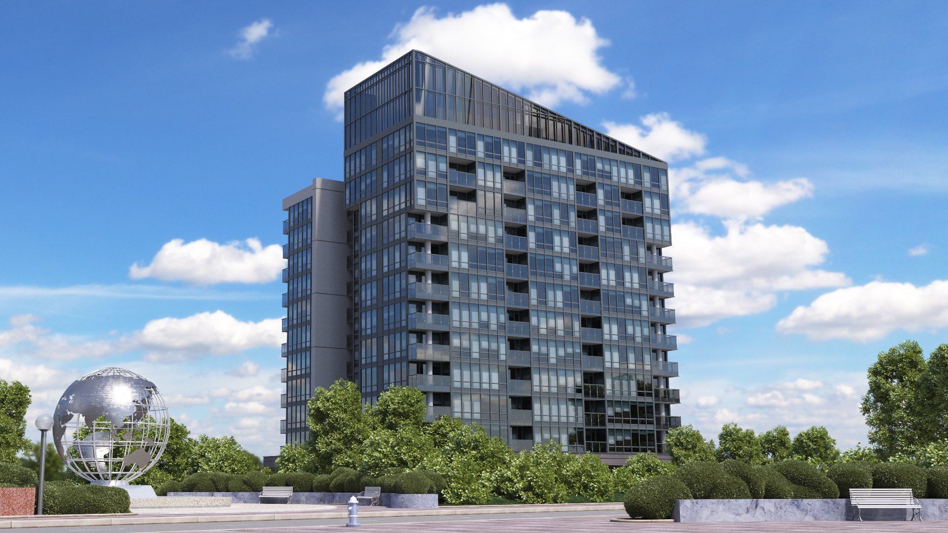 Pinnacle Adelaide Buildings 3D - TurboSquid 1511798