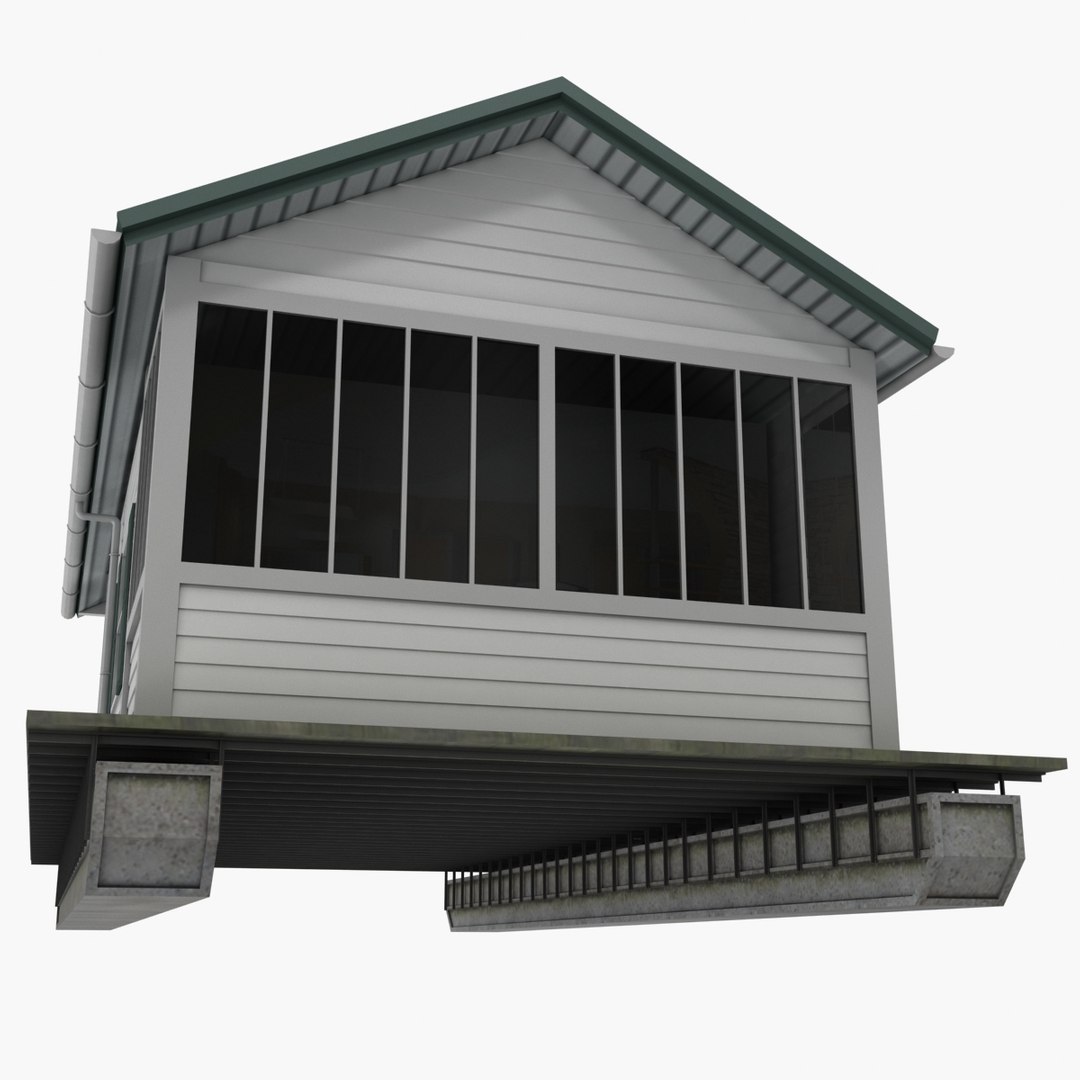 3d model house boat