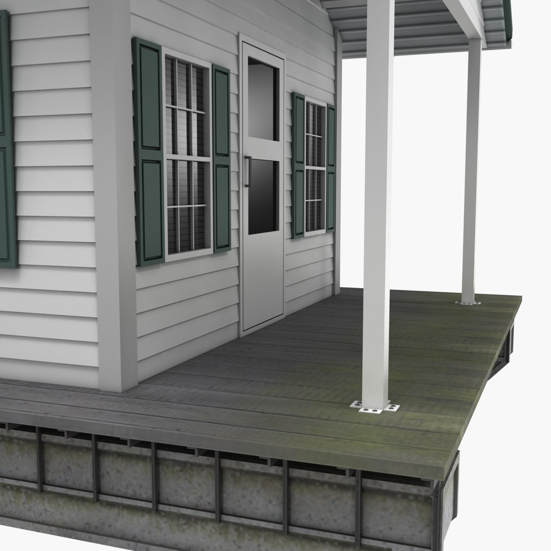 3d model house boat