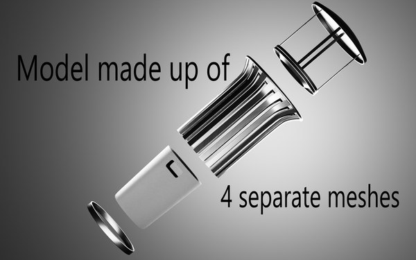 3D Trash Can - 37 Gallon Metal Outdoor Streetscape Covered Trash Can ...