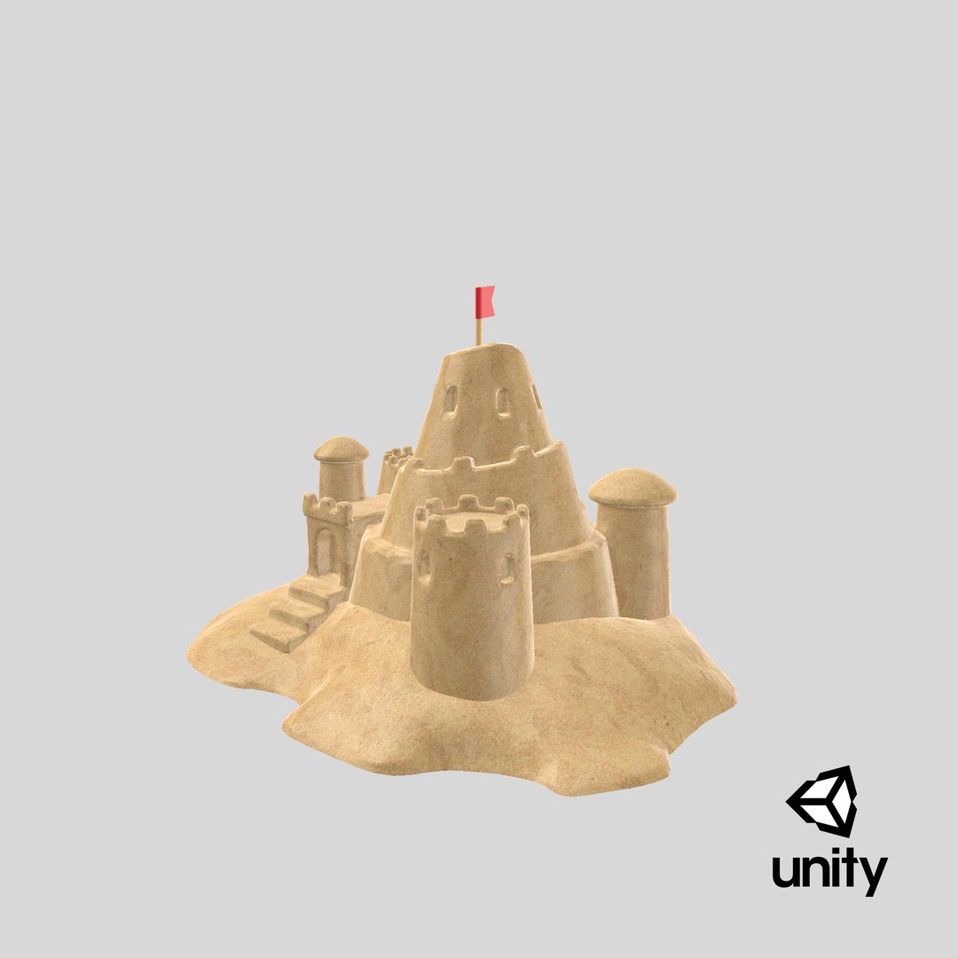 Sand Castle 3D Model - TurboSquid 1344950