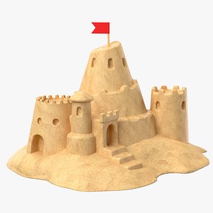 3D sand castle - TurboSquid 1344952