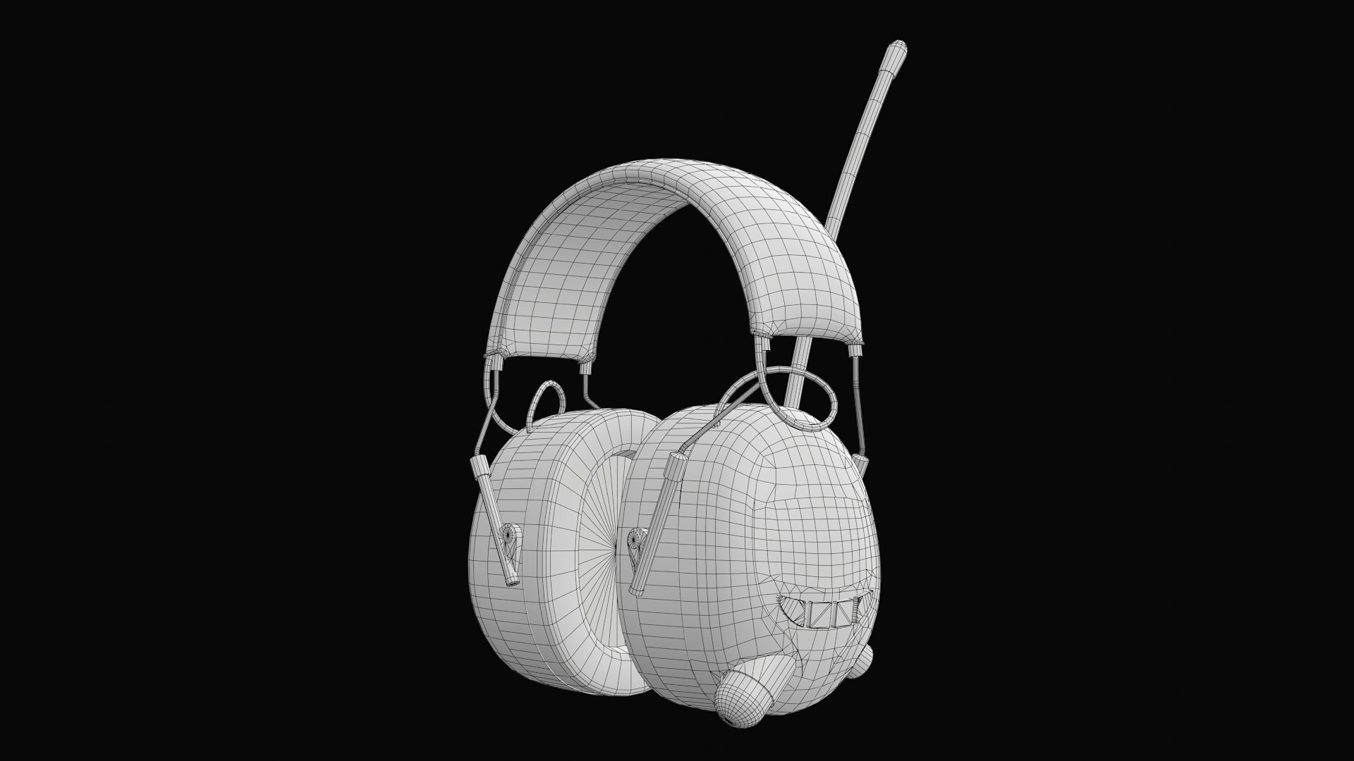 3D DeWalt Ear Defenders - TurboSquid 2347723