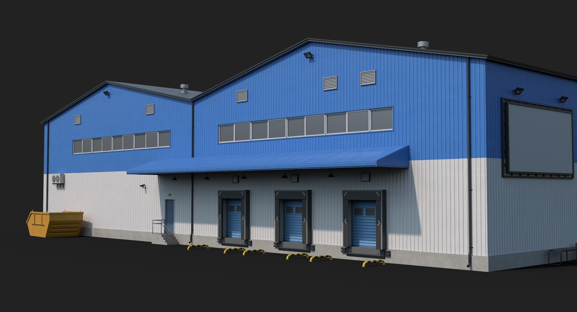 3D Warehouse Building Model - TurboSquid 2159742