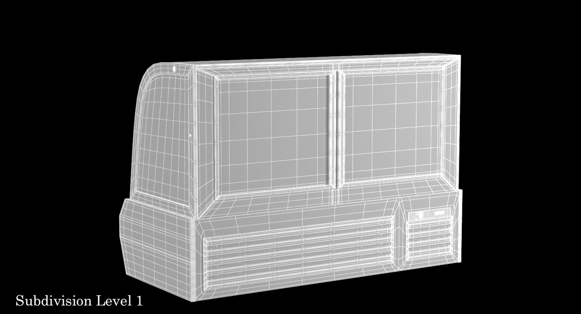 3D Showcase Confectionery Model - TurboSquid 1296935