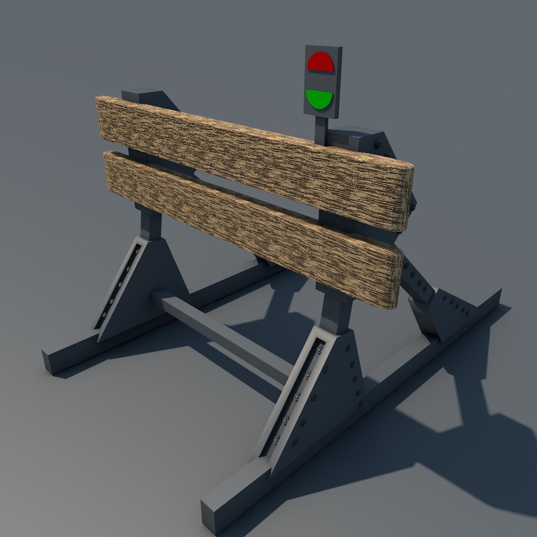 Buffer Stop 3D - TurboSquid 1411349