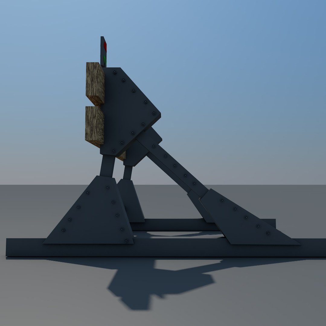 Buffer Stop 3D - TurboSquid 1411349