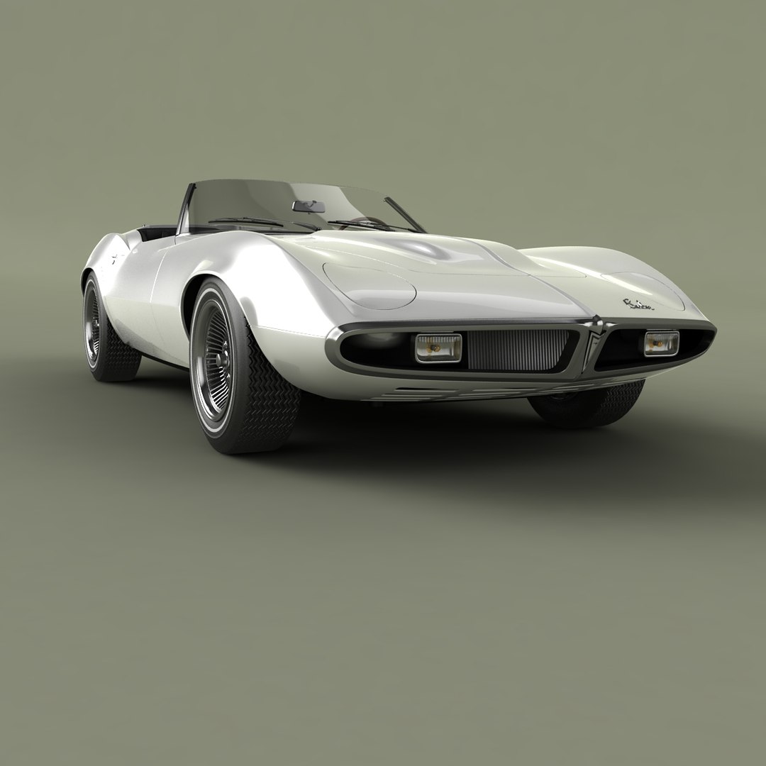 3D Pontiac Banshee XP-833 Cabrio model - TurboSquid 2054265