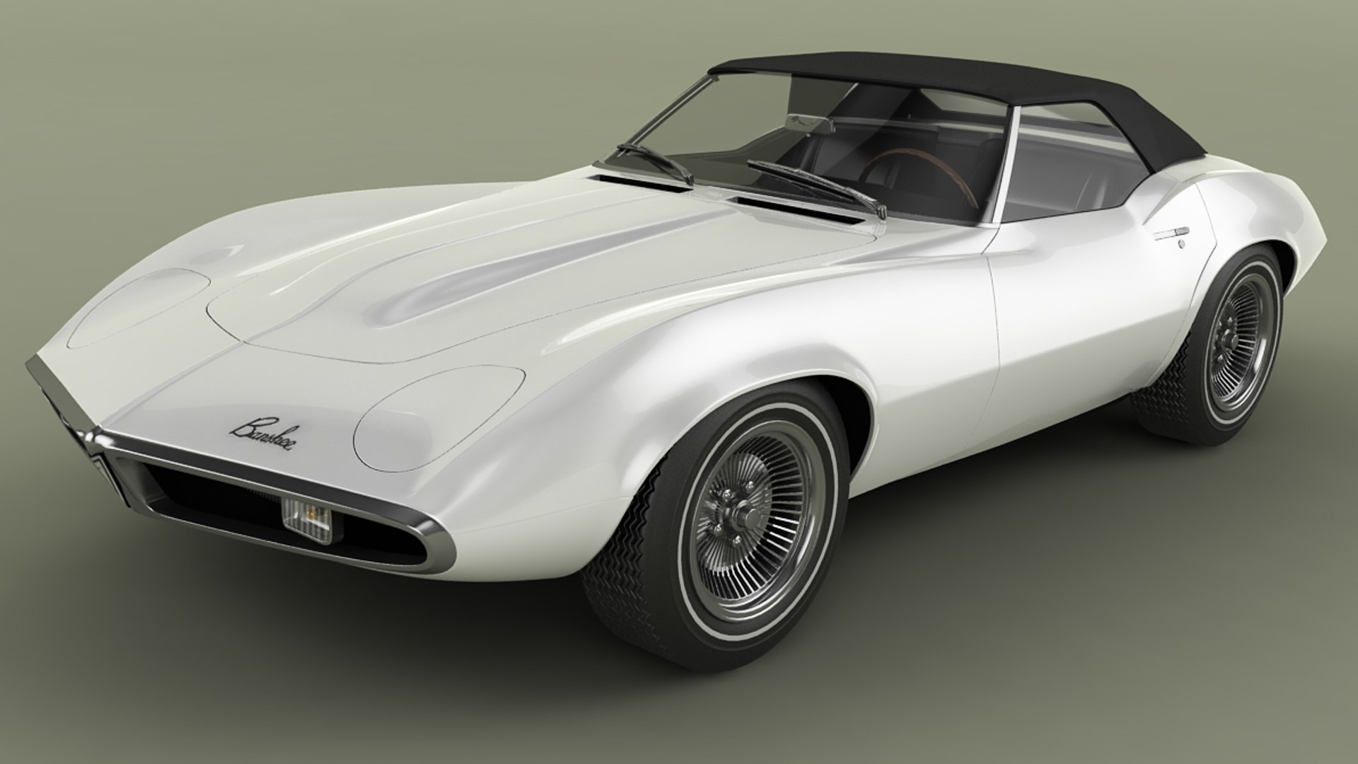 3D Pontiac Banshee XP-833 Cabrio model - TurboSquid 2054265