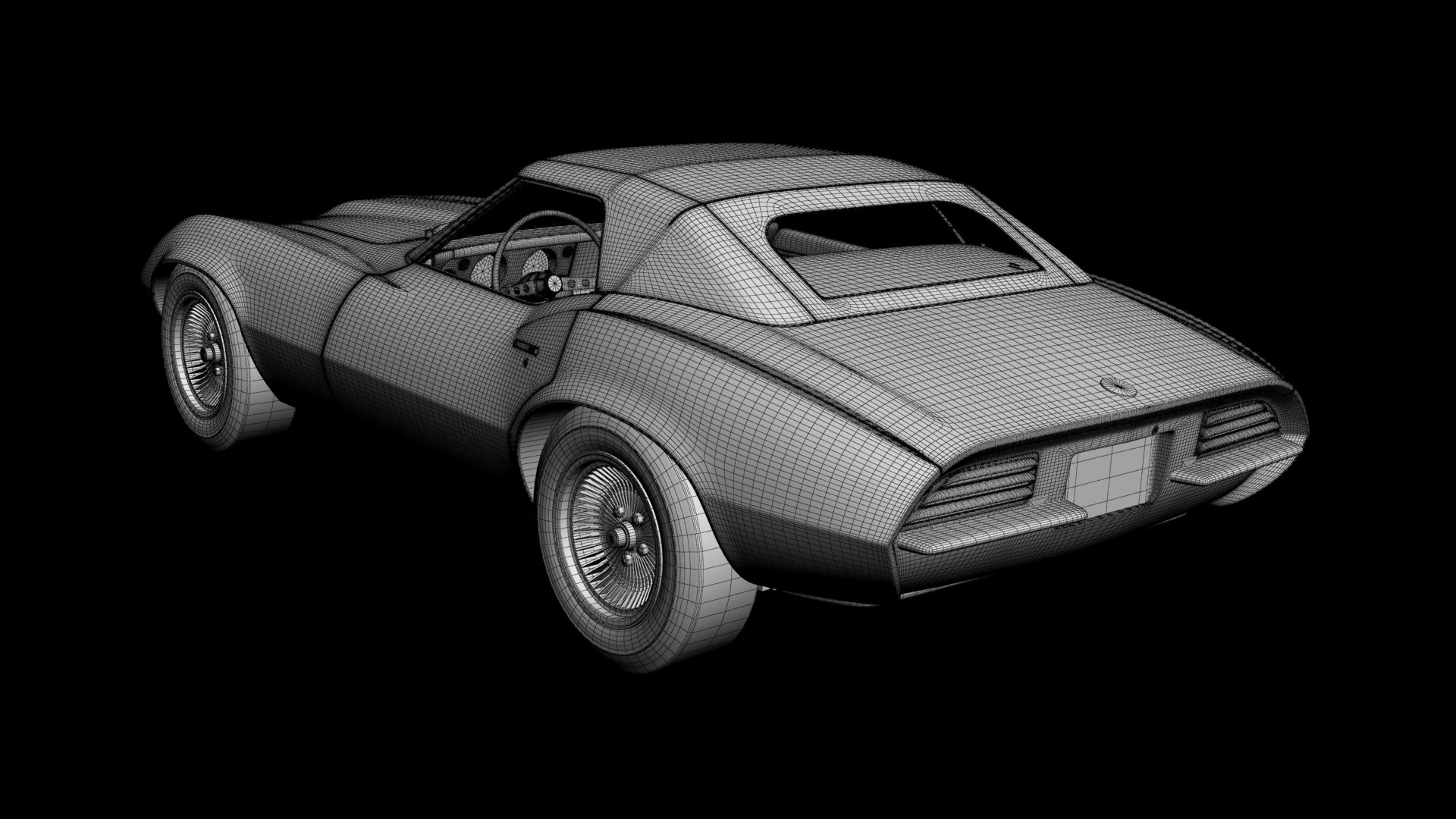 3D Pontiac Banshee XP-833 Cabrio model - TurboSquid 2054265