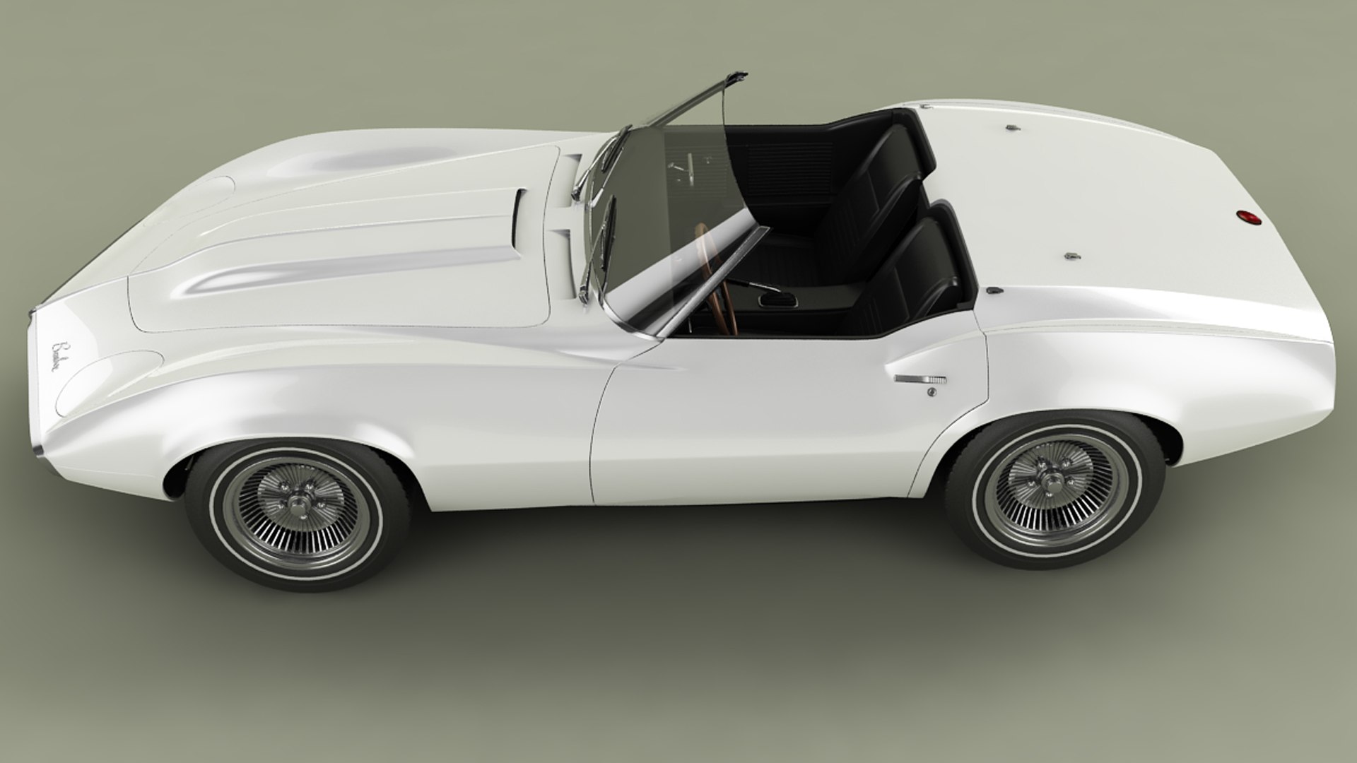 3D Pontiac Banshee XP-833 Cabrio model - TurboSquid 2054265