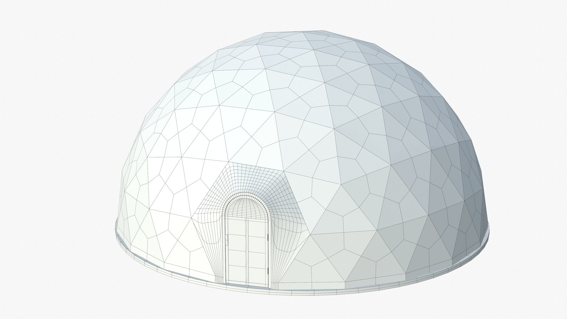 modèle 3D de Dôme géodésique V4 - TurboSquid 1870809