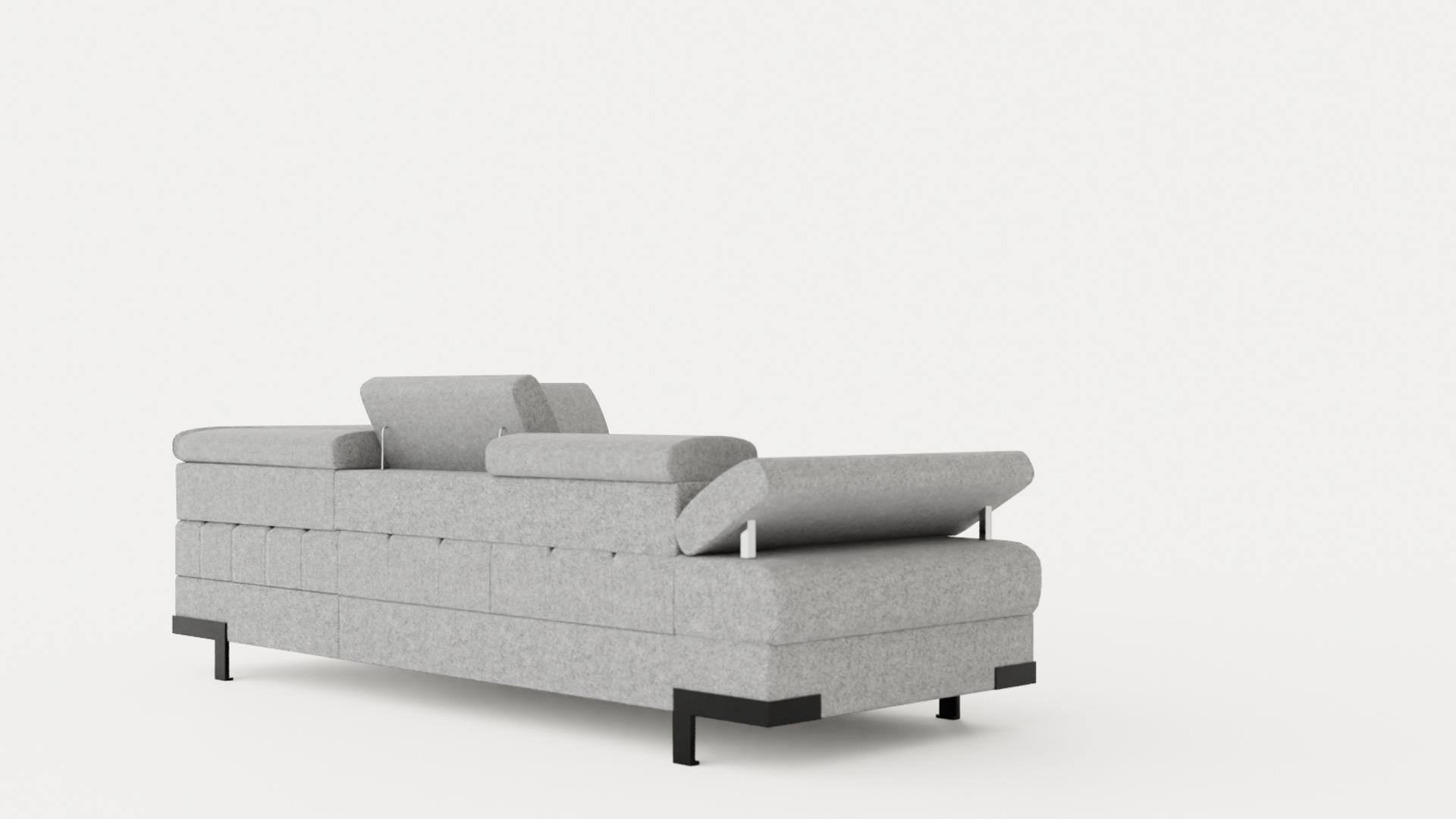 3D Corner Sofa Bed SELVA L Right Model - TurboSquid 2234909