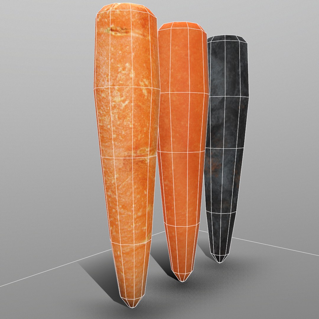 Carrot Ready Games Model - TurboSquid 1289422