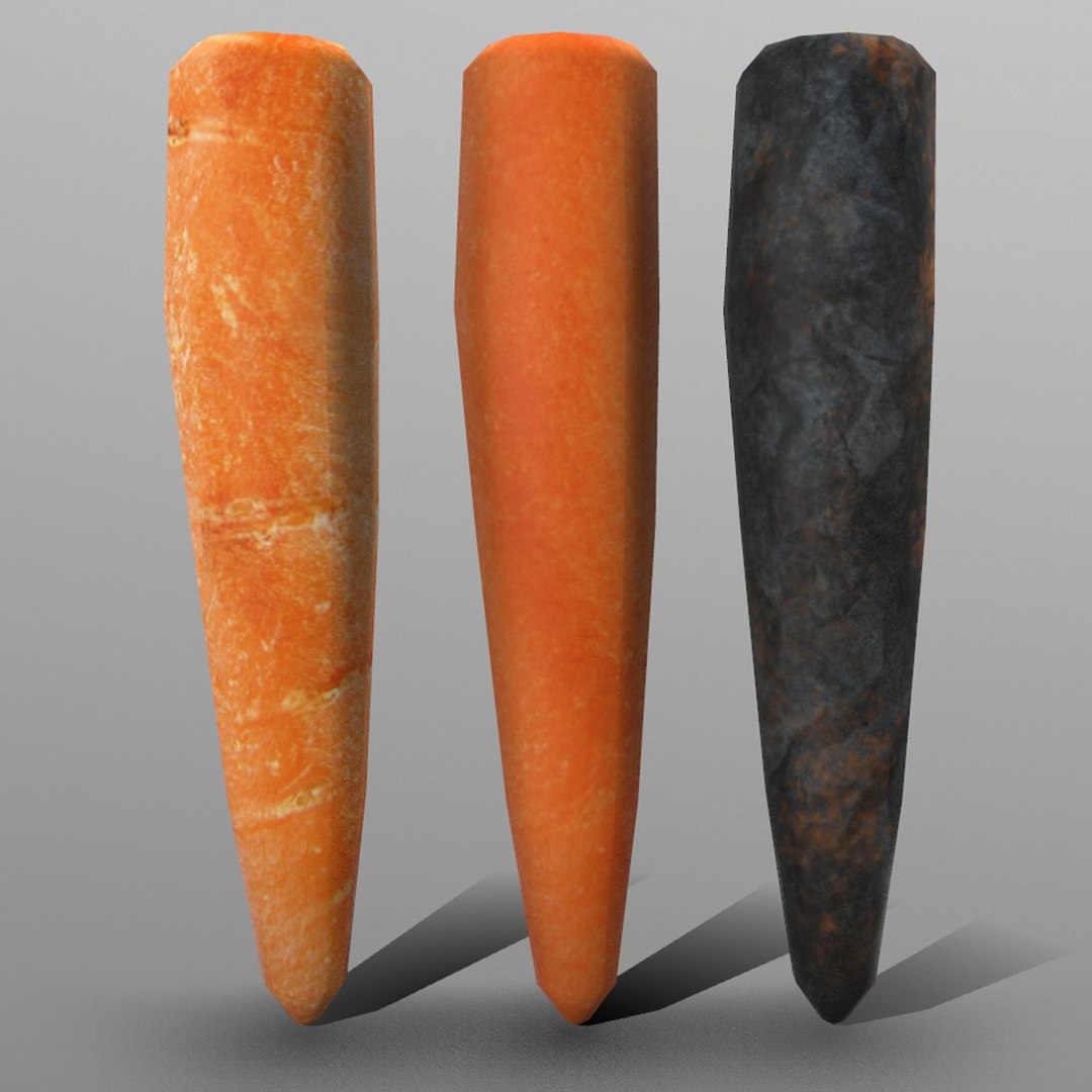 Carrot Ready Games Model - TurboSquid 1289422